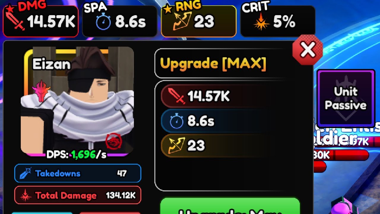 MONARCH Aizen Pre-Evo Showcase | Anime Vanguards - YouTube