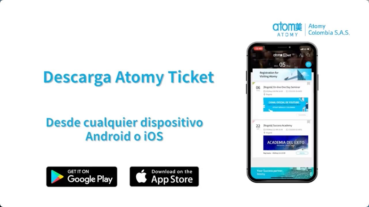 Tutorial Atomy Ticket - YouTube