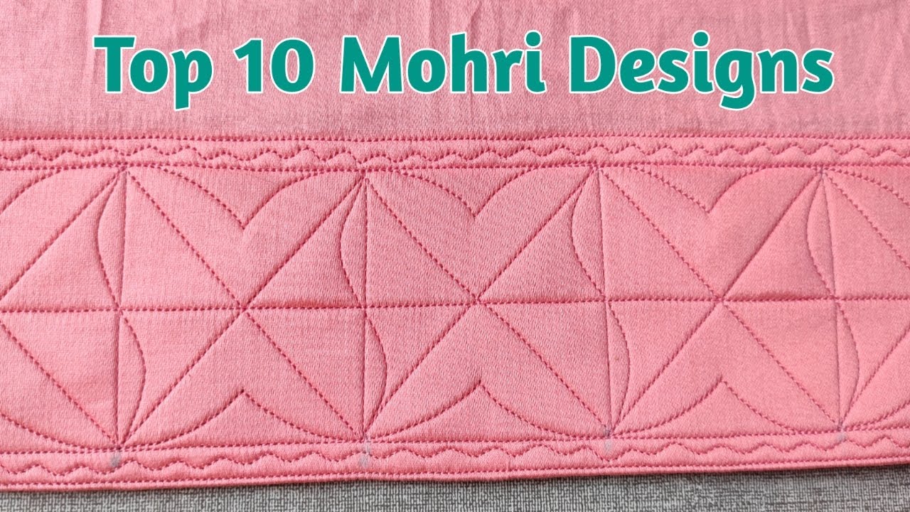 Top 10 Mohri Designs | ponche designs | Kaash se aakash - YouTube