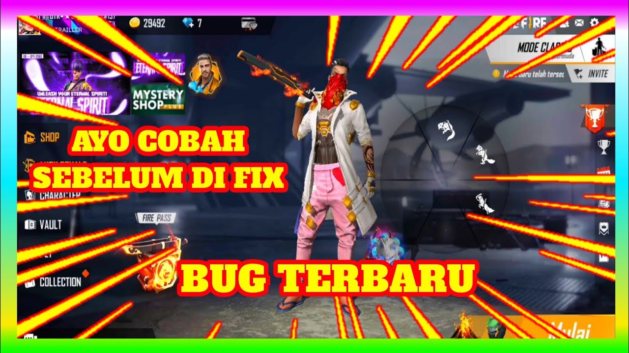 BUG FREE FIRE TERBARU!! FREE FIRE INDONESIA - YouTube