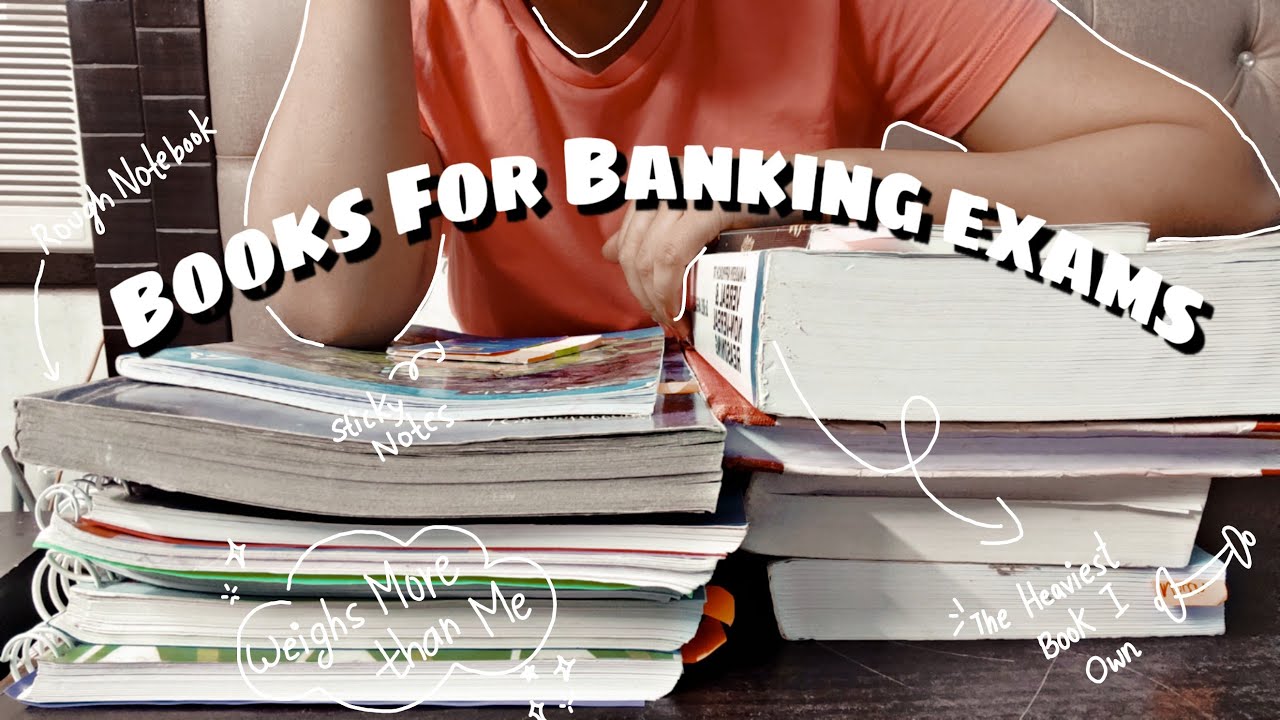 Books I use for Banking Preparation | study material for ibps, sbi ...