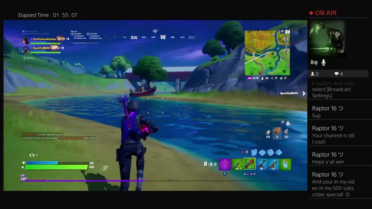 Fortnite chapter 2 Season 2 the 4th travis scott show - YouTube