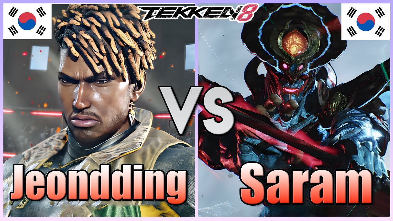 Tekken 8 Jeondding (#1 Eddy) Vs Saram (Yoshimitsu) Ranked Matches ...