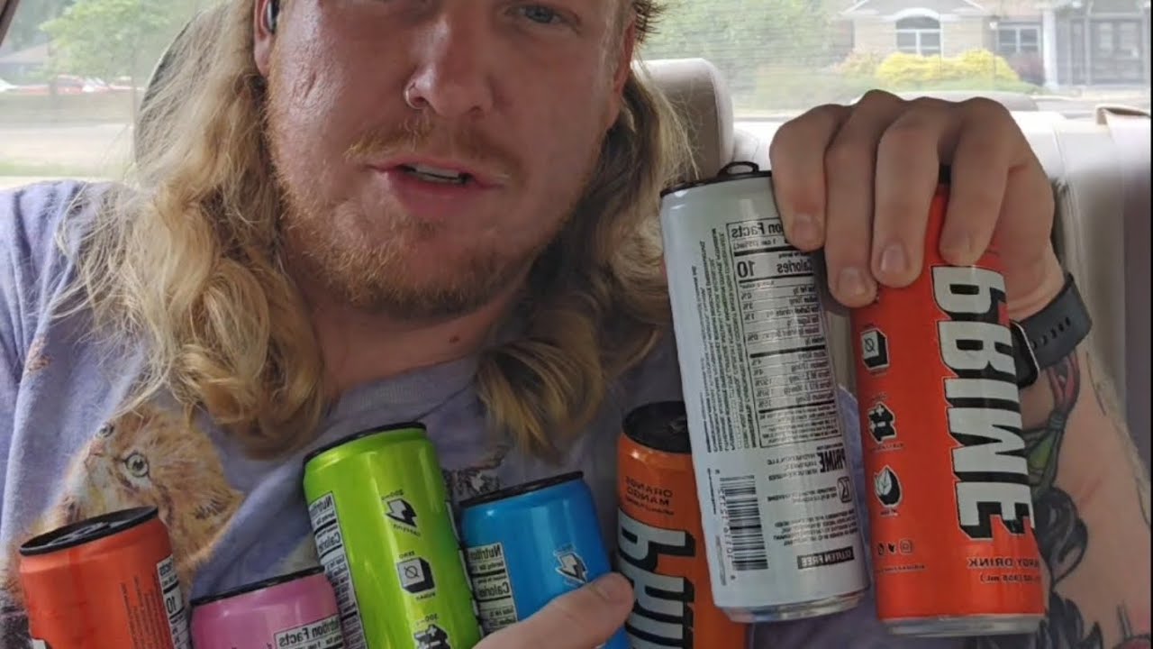 i mix all prime energy drinks to make the ultimate prime #mullet # ...