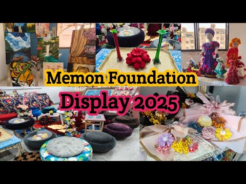 Memon Foundation Display 2025 | Memon Exhibition | Handmade Work #exhibition #display #memon # ...