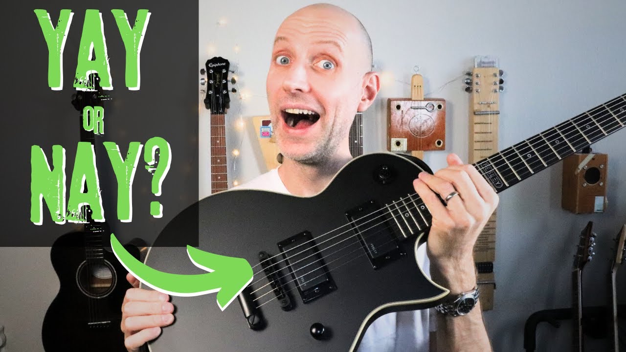 Is the HYPE real? FESLEY FLP350 - budget electric guitar [review & demo ...