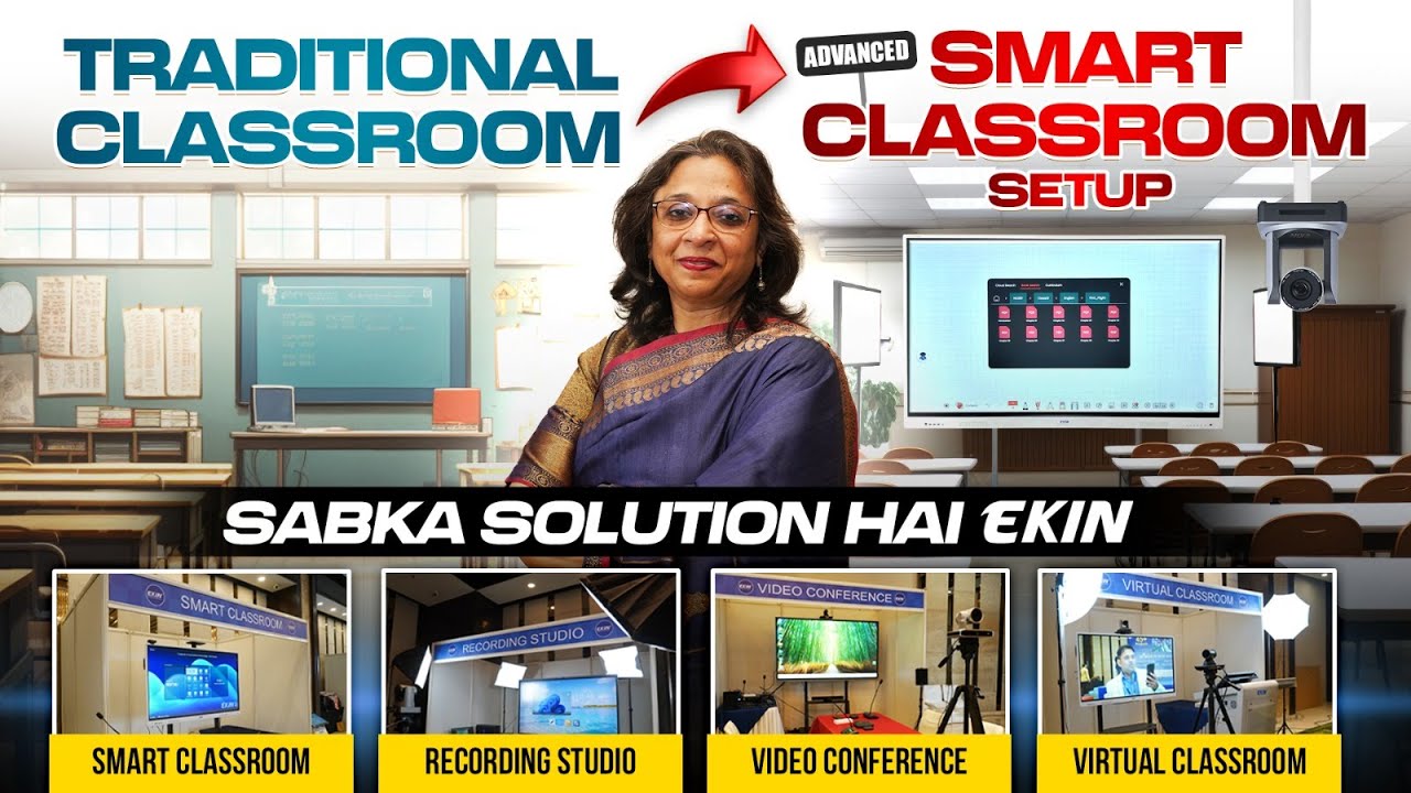 Advanced Smart Classroom Setup | Importance of Smart Classroom ...