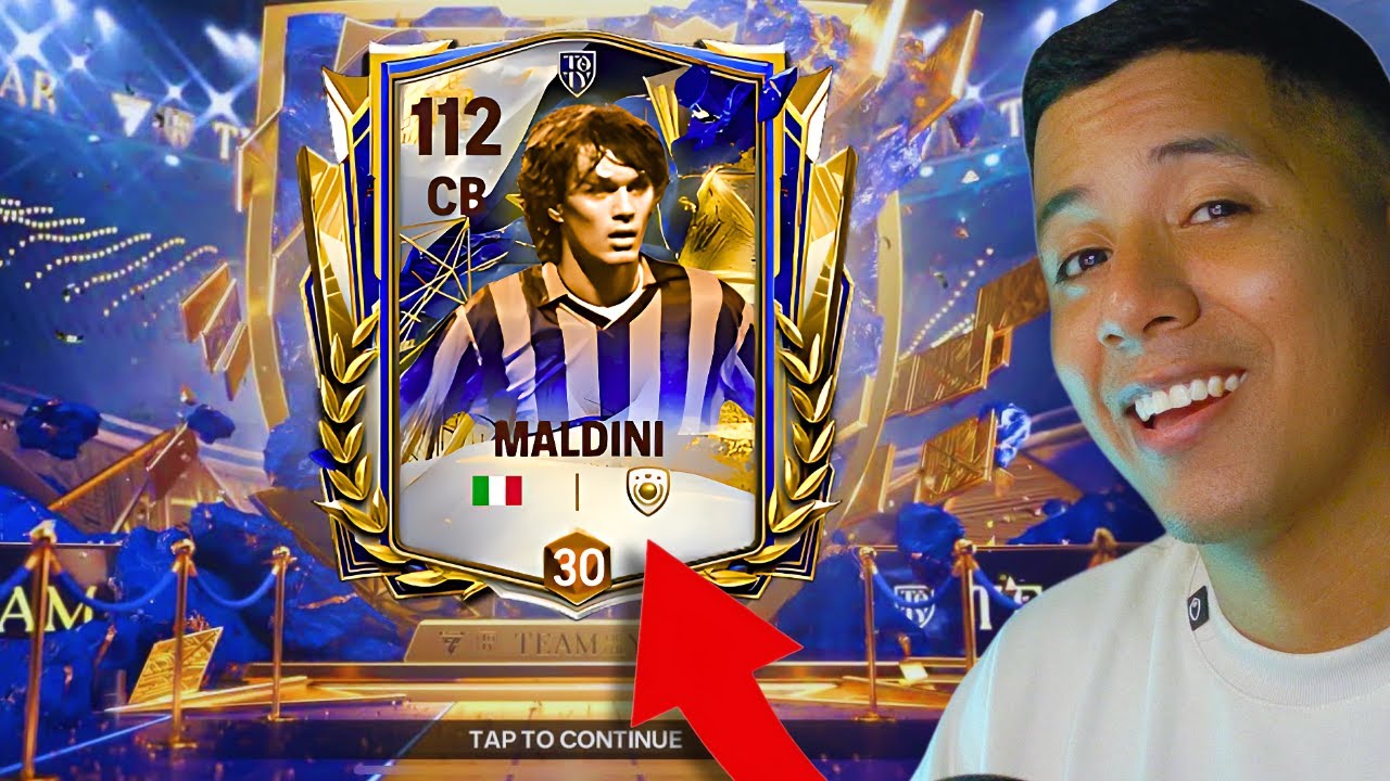 NO PARO hasta CONSEGUIR a MALDINI TOTY 112 GRL en FC MOBILE 🔥😱 - YouTube