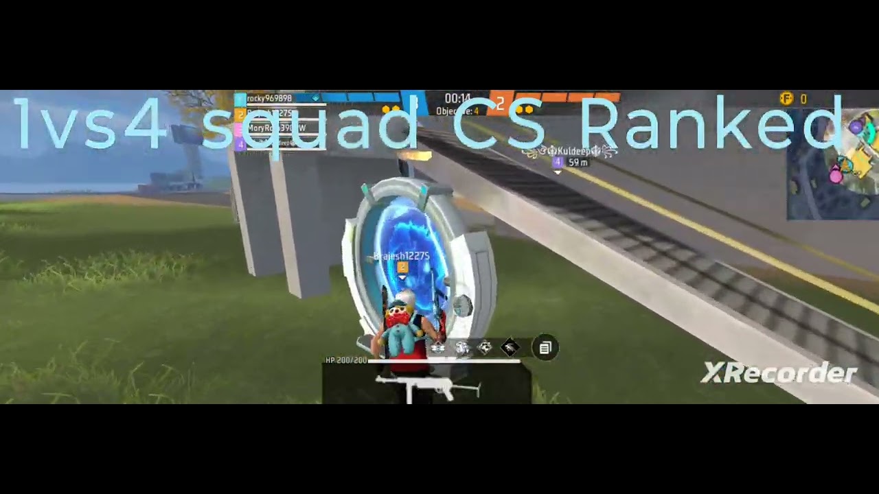 1 vs 4 squad CS Ranked - YouTube