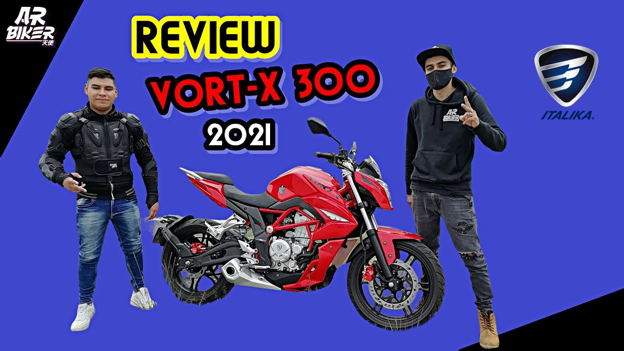 Así es La Nueva ITALIKA VORT-X 300 2021 - Review + Prueba De Manejo ...