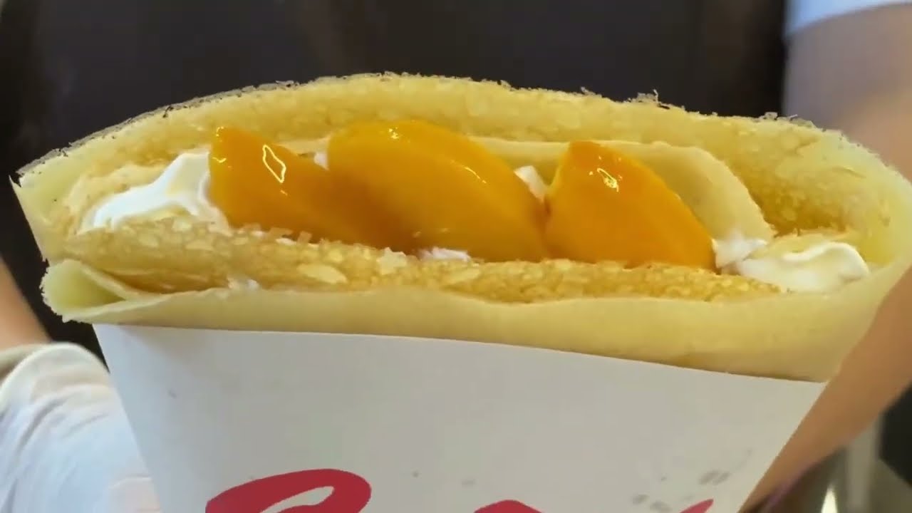 Makanan Jajanan Jepang Crepes Buah - YouTube