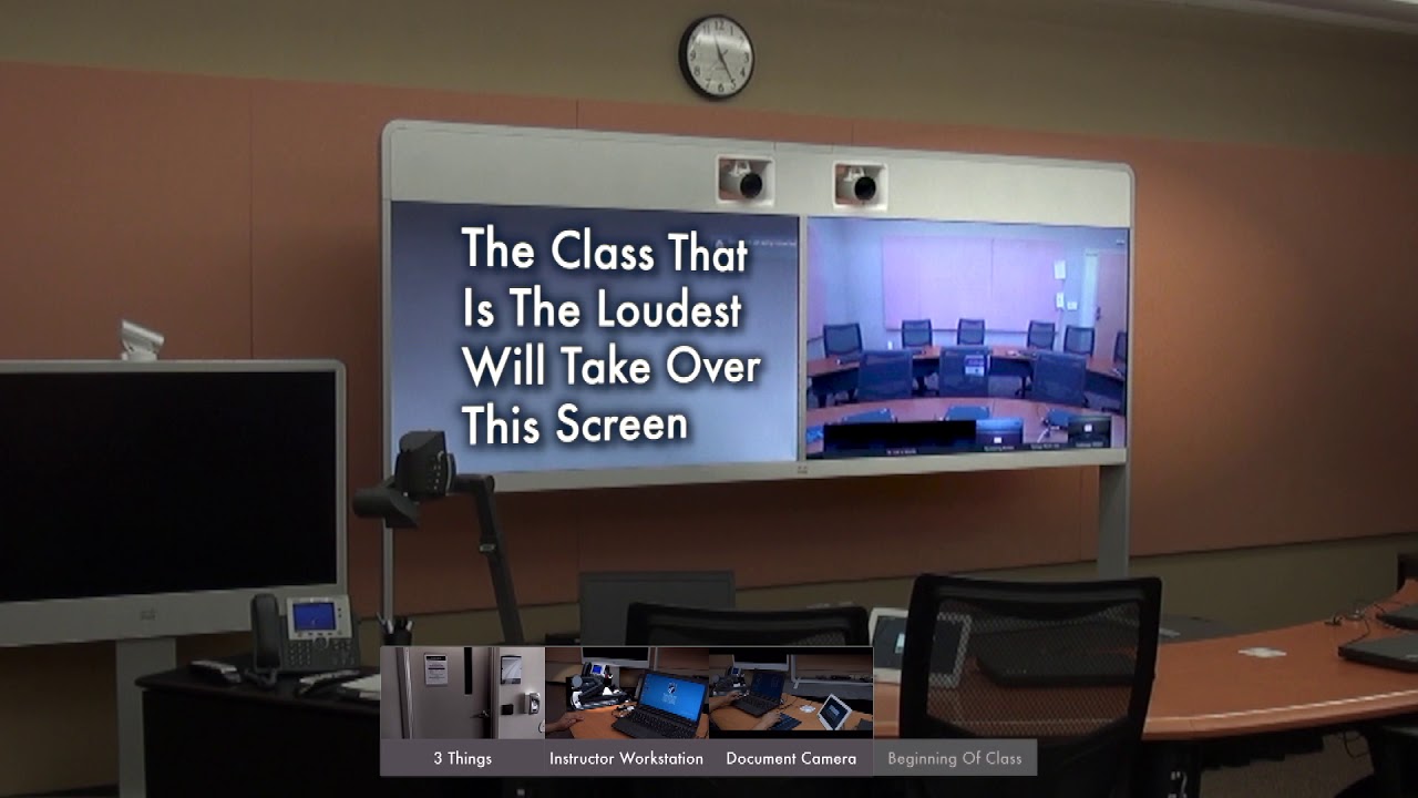 The Start of You Class in the TelePresence Classroom - YouTube