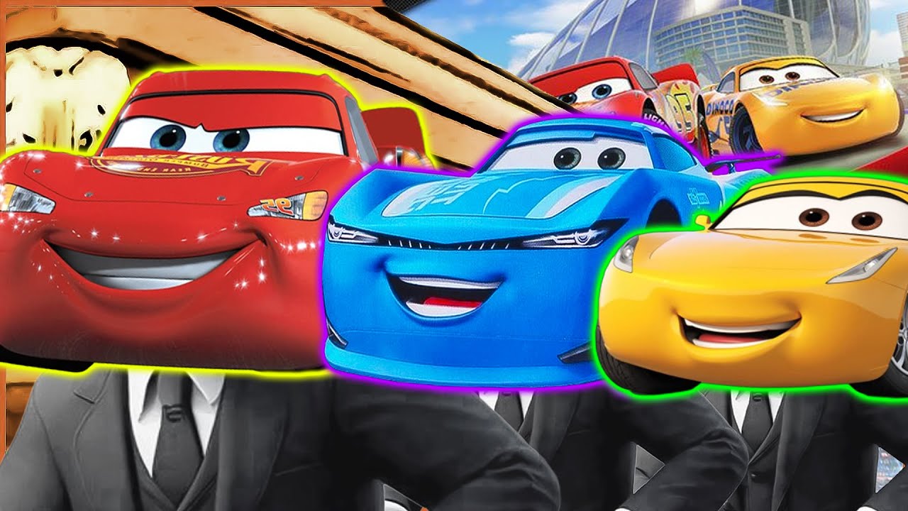 Best of CARS ⚡ Ghost Cars Chase Lightning McQueen - Coffin Dance Song ...