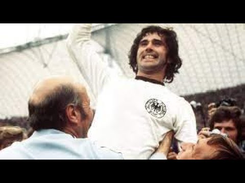1972 Germany SSCB BOMBER GERD MÜLLER Euro 72 Final Match