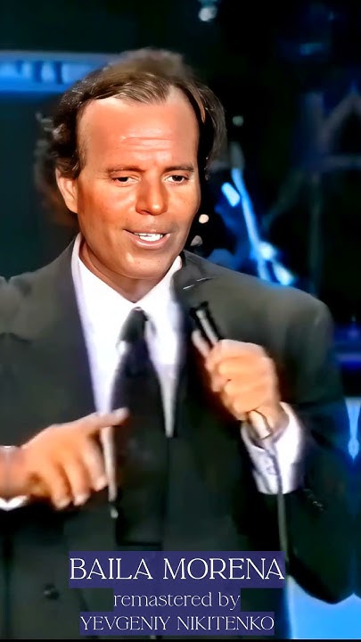 Julio Iglesias - Baila Morena (Live, 1995) - YouTube