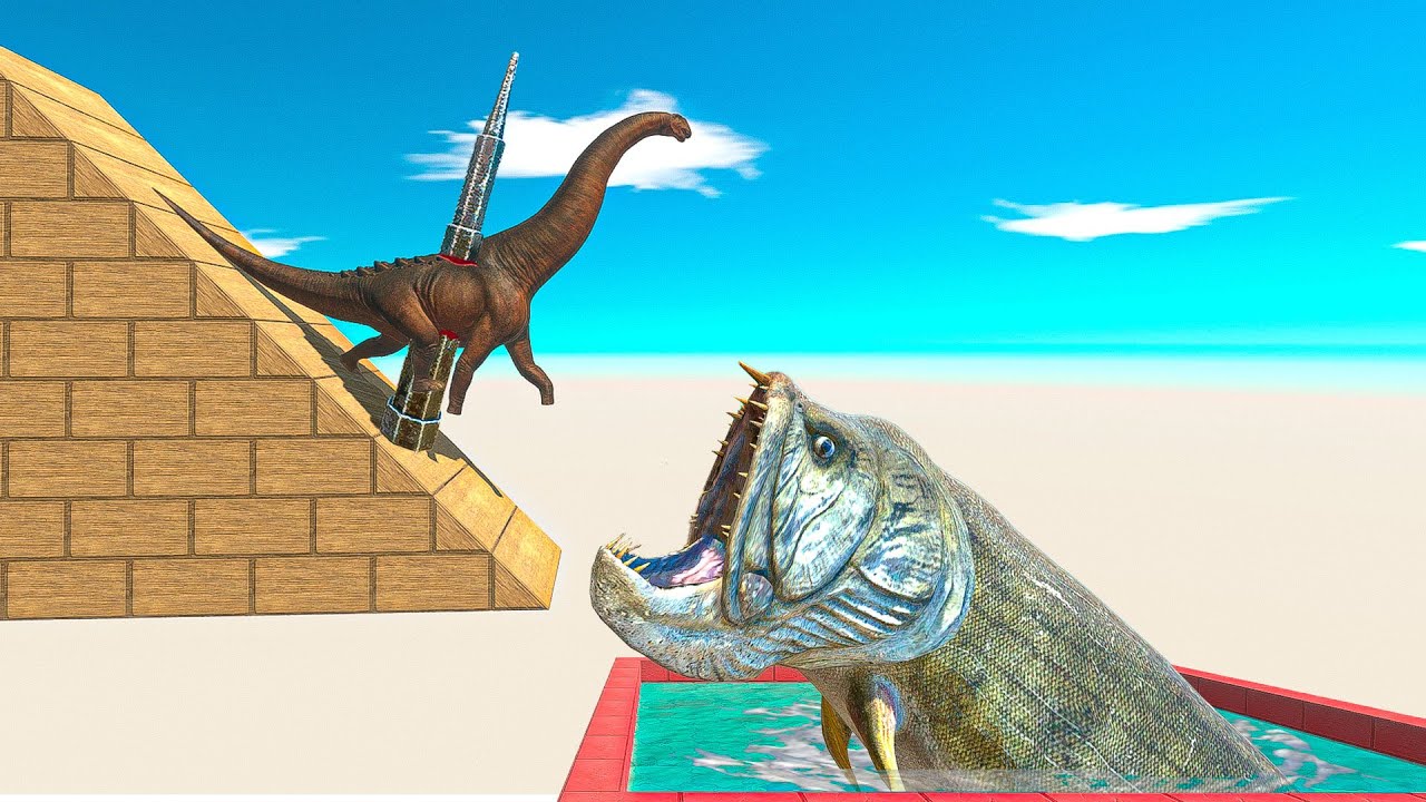 Who Can Avoid Giant Spike and Deadly Pool? Animal Revolt Battle ...