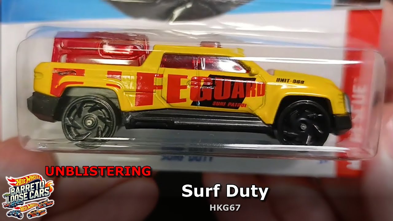 Surf Duty - HKG67 | Hot Wheels | 1/64 | Loose - YouTube