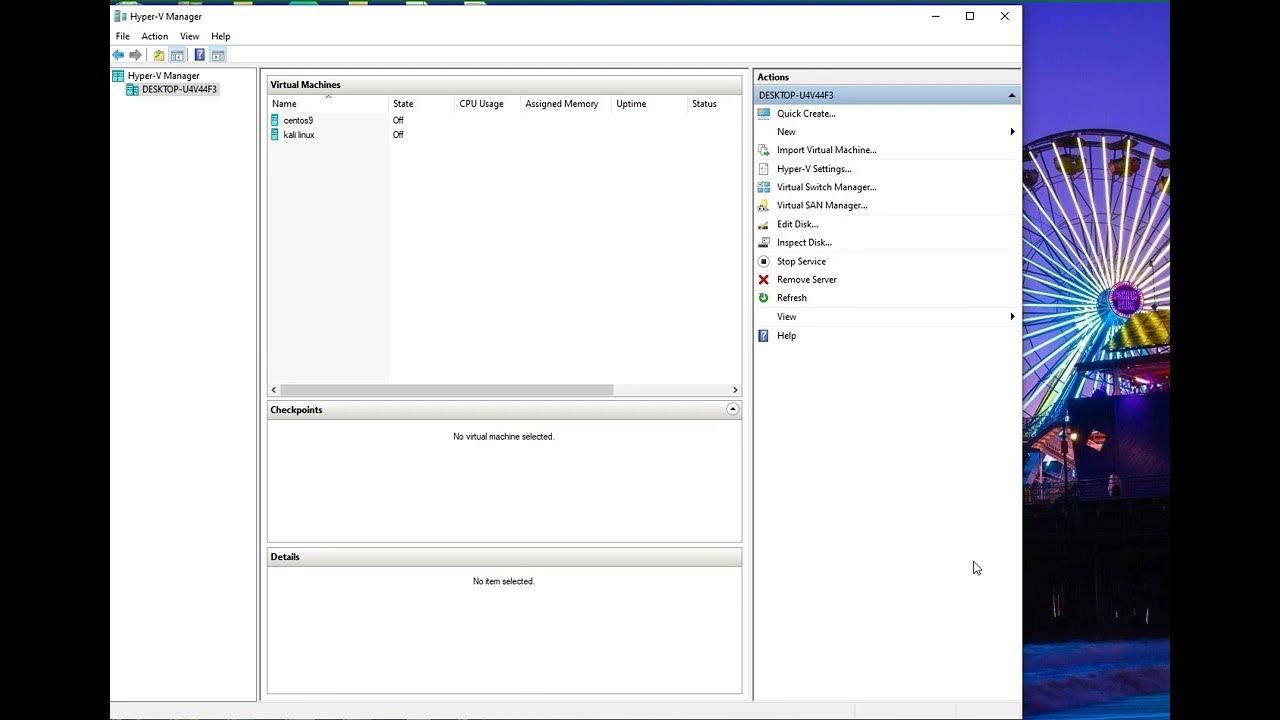 How to create differencing disk VM in Hyper V - YouTube