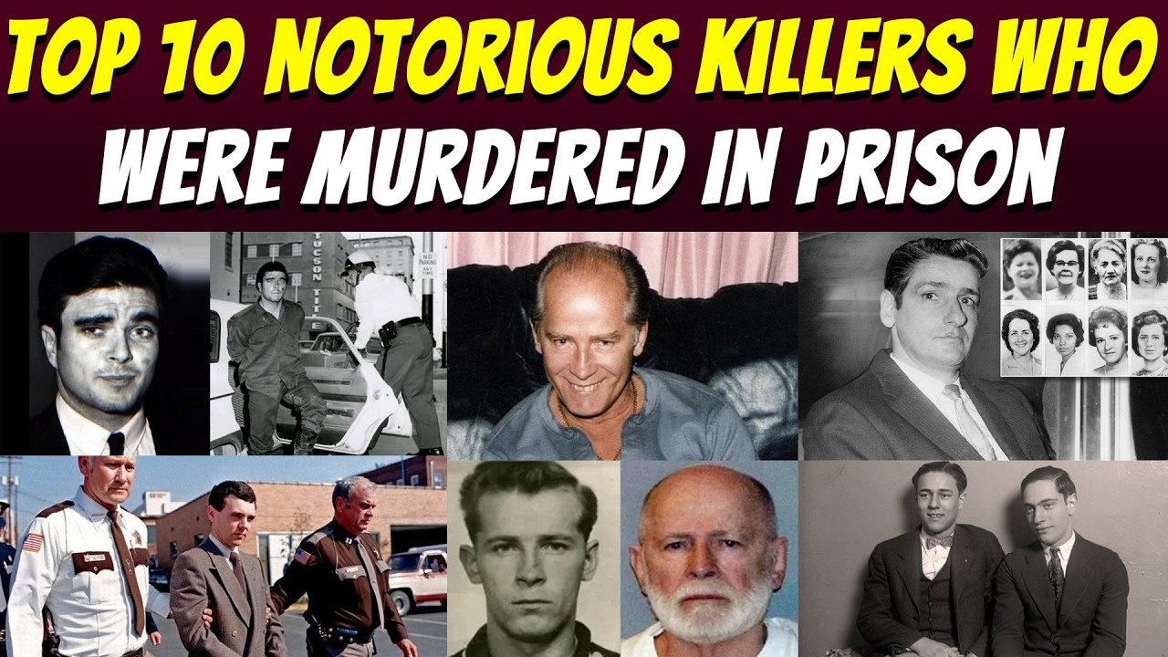 Top 10 Notorious Killers Who Were Murdered In Prison | Creepshow - YouTube