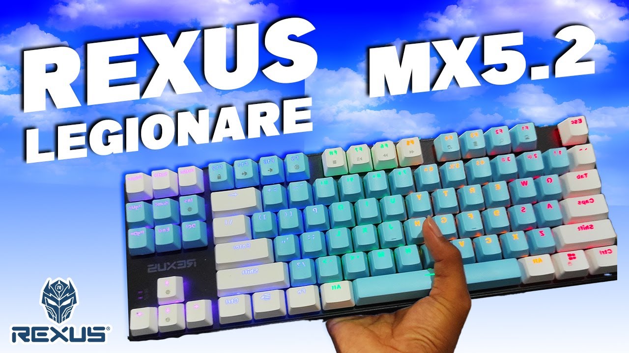 BUDGET 300 RIBU ? COBA KEYBOARD GAMING MECHANICAL REXUS MX5.2 INI ...