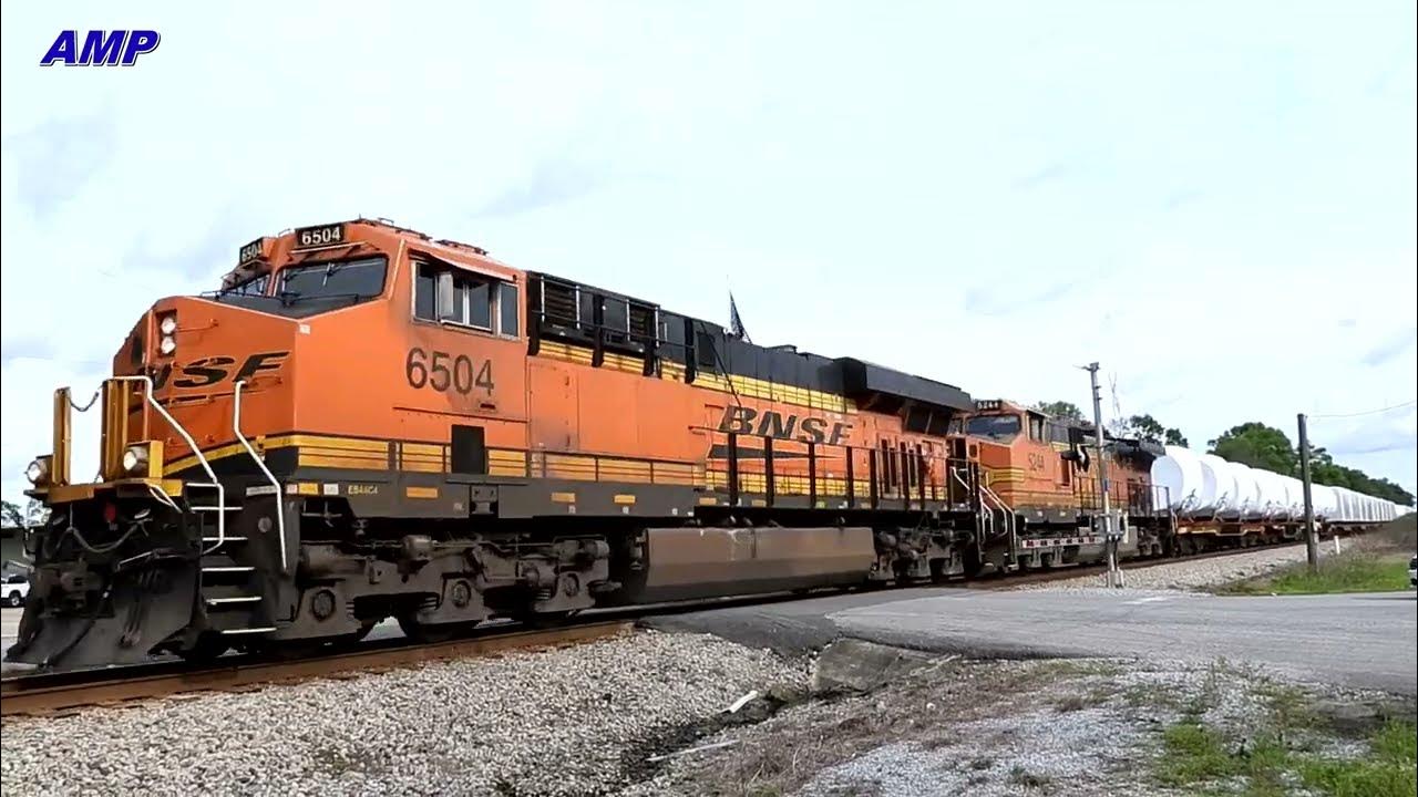 BNSF 6504 Cantonment Windmill Train | CSX Transportation - YouTube