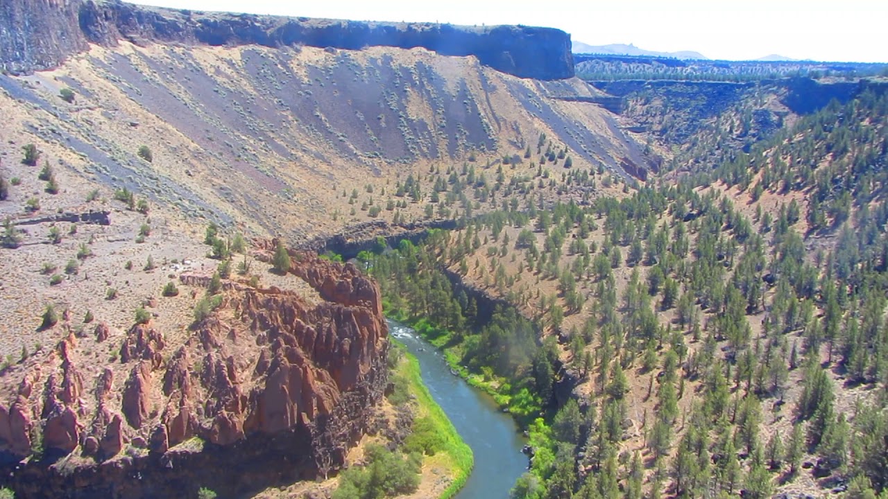 The Crooked River Gorge, Terrebonne, Oregon - YouTube