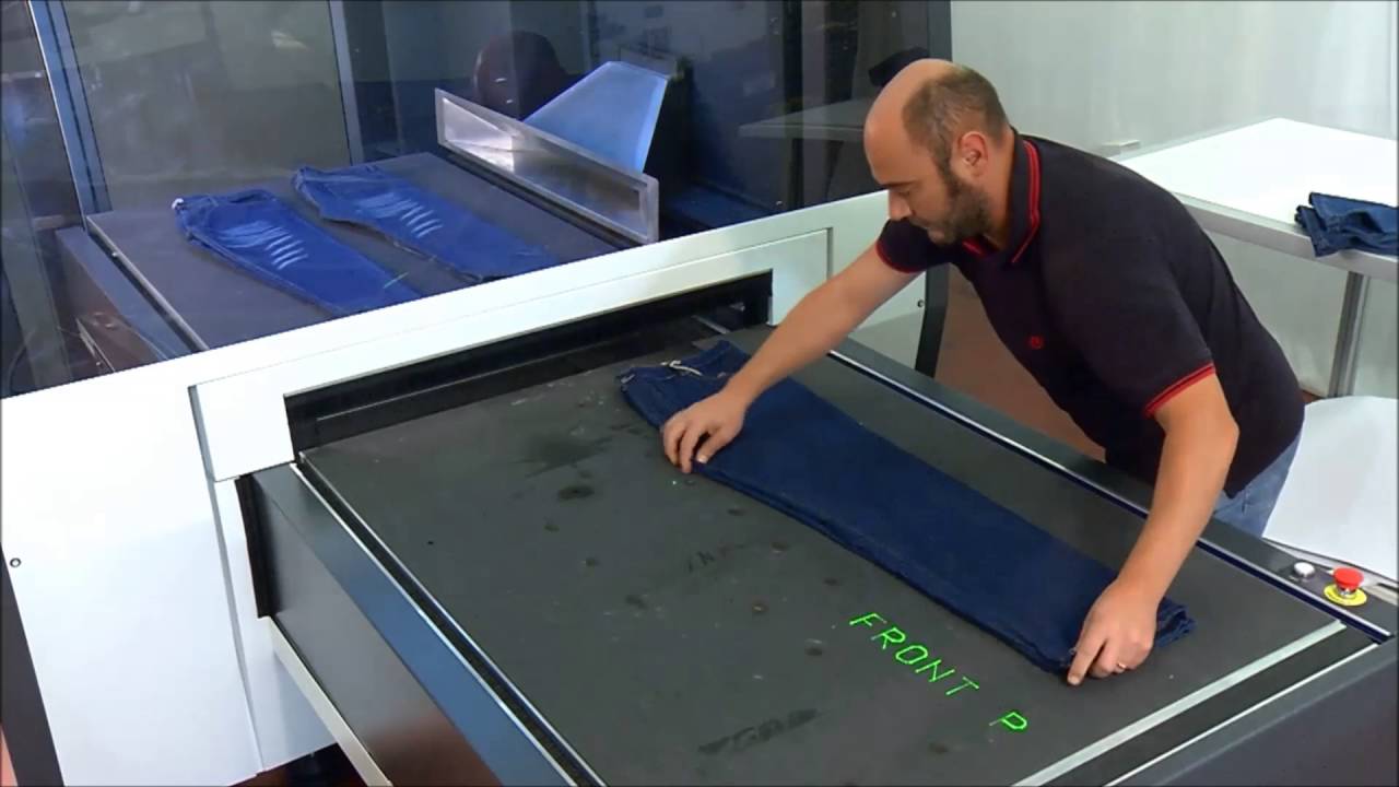 SEI Flexi Denim laser-2 - Tripa Converting Solutions - YouTube