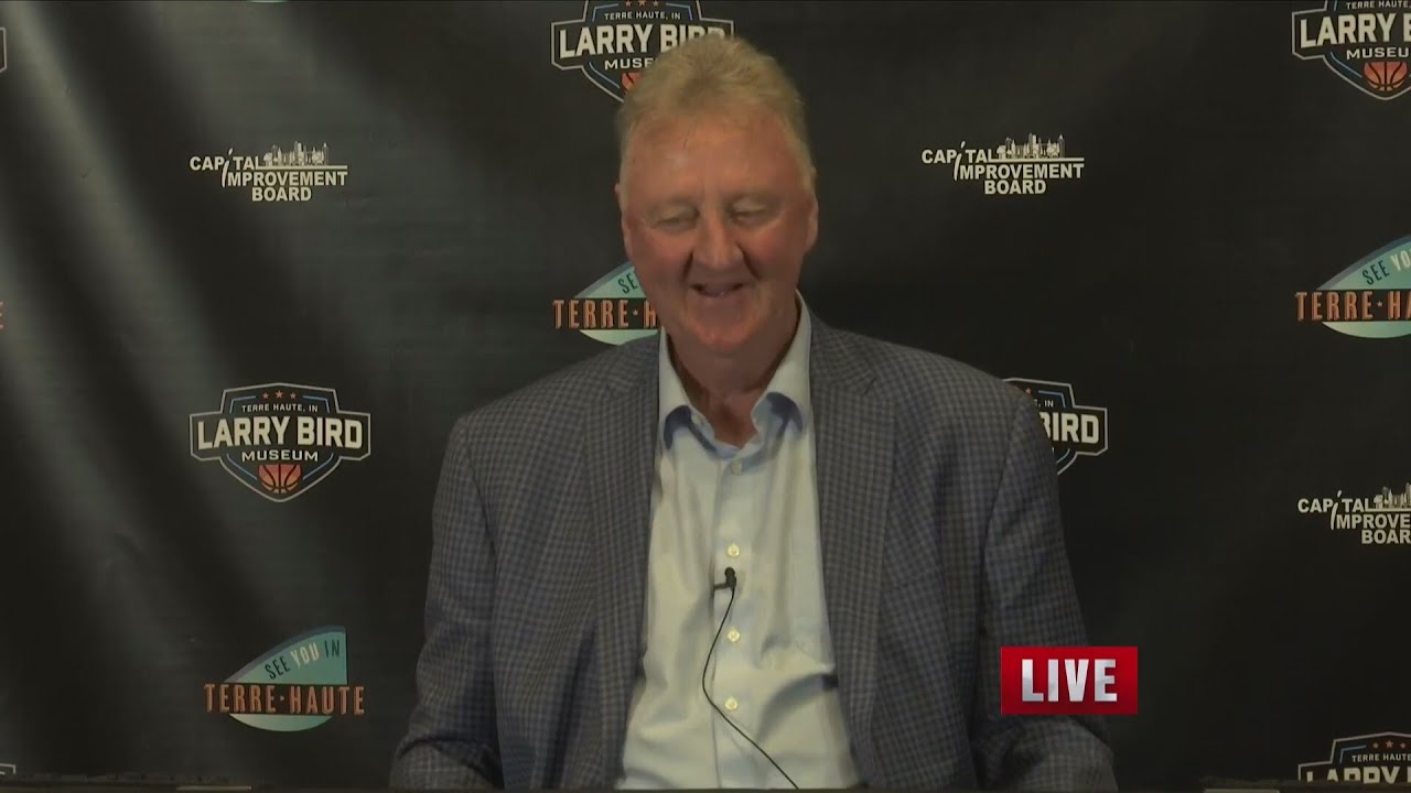 Full Larry Bird news conference - YouTube