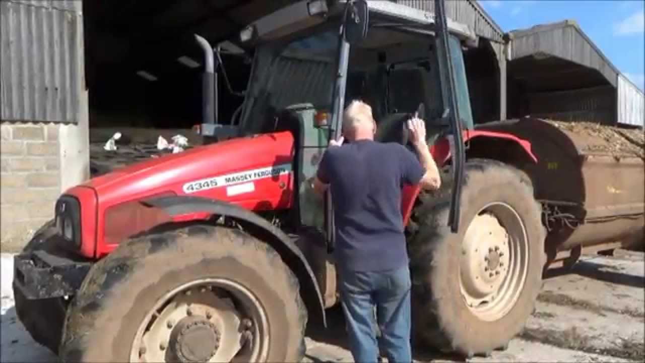 Tour of our Massey Ferguson 4345 or 4355 tractor Part 2 - YouTube