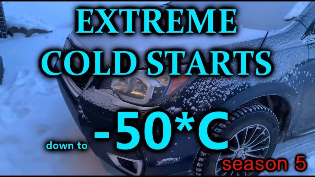S5E1. -50*C EXTREME COLD START! Холодный запуск в мороз -50. Odpalanie ...