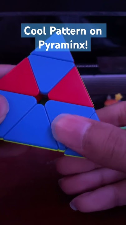 Cool Pattern on Pyraminx! - YouTube