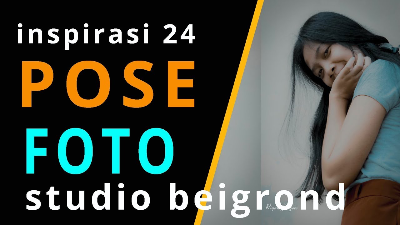 inspirasi 24 slide pose foto studio II - YouTube