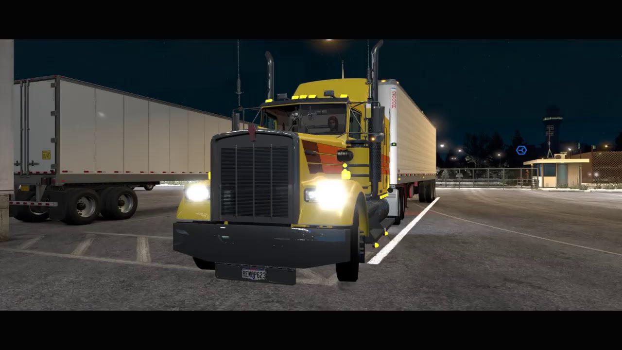 ATS Live - Flatglass W900 - YouTube