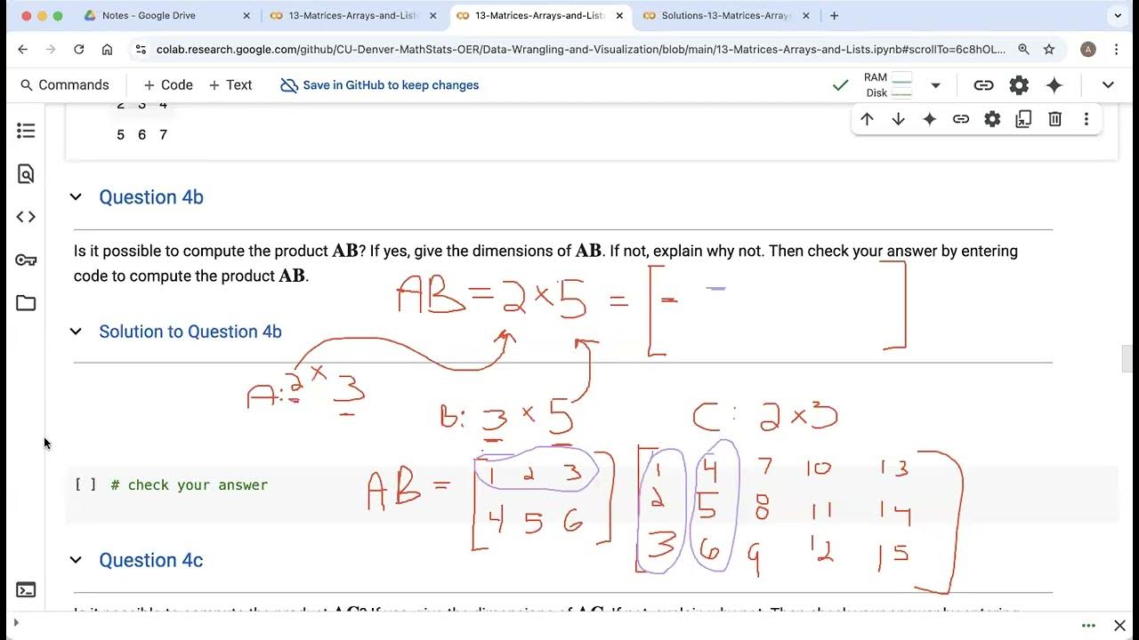 Matrix Multiplication in R - YouTube