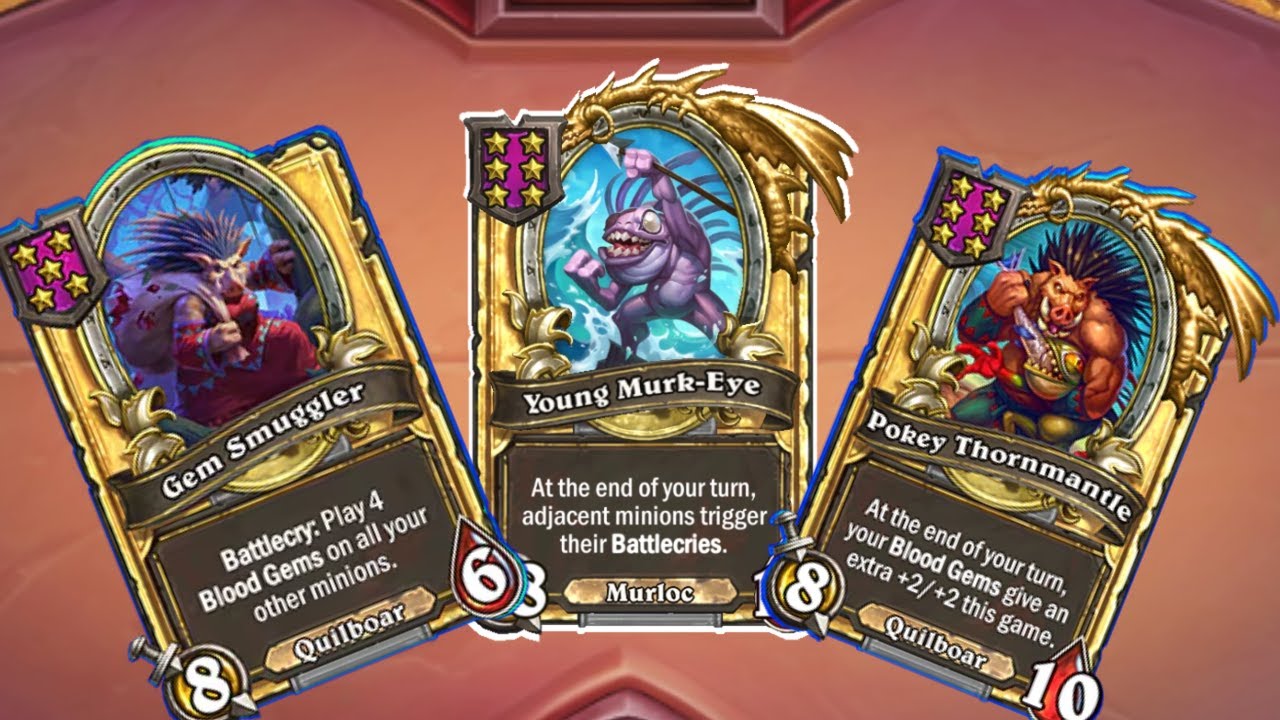 New Quilboar is Broken! 1000's of Stats Per Turn! - Hearthstone ...