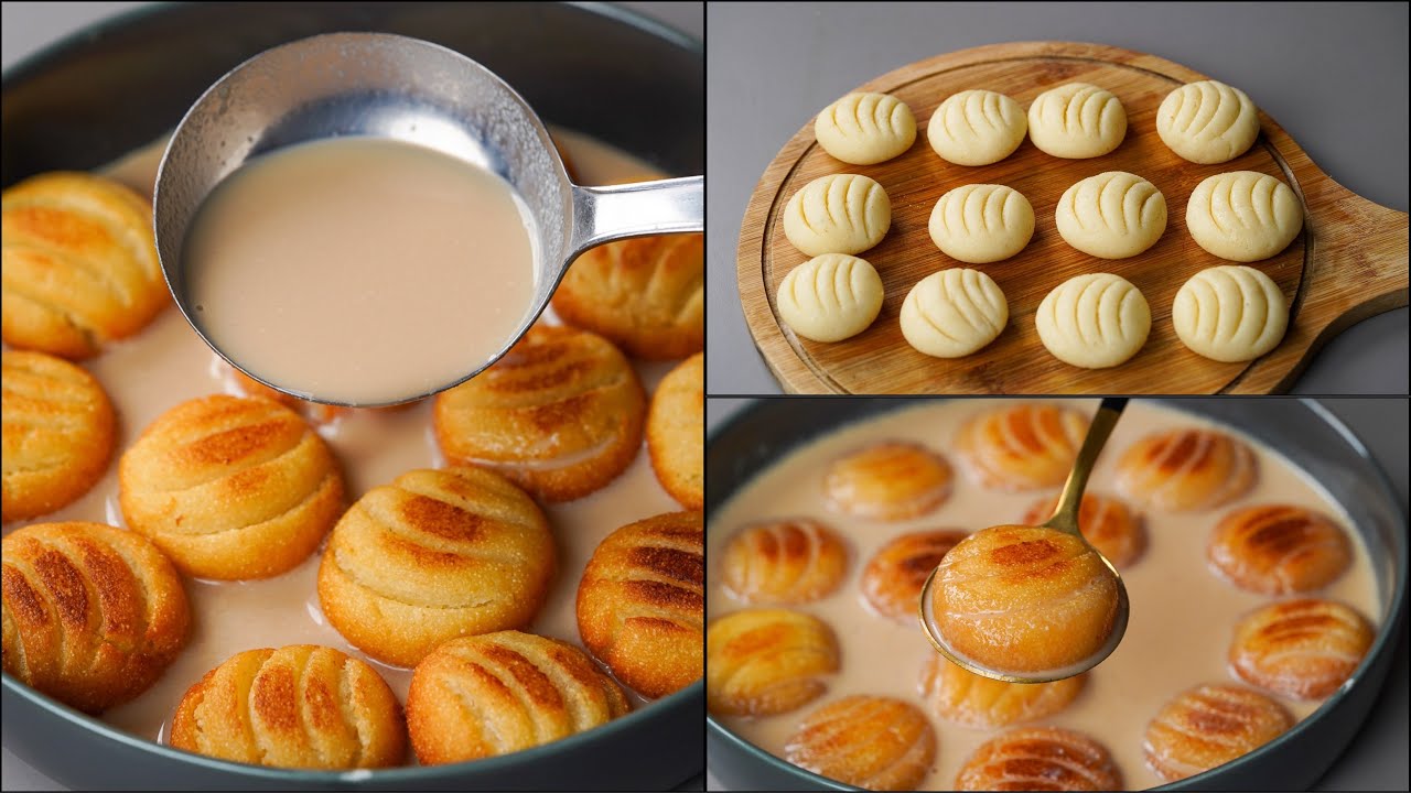 Suji Pitha Recipe | Semolina Milk Pitha Recipe | Suji Rashvari ...