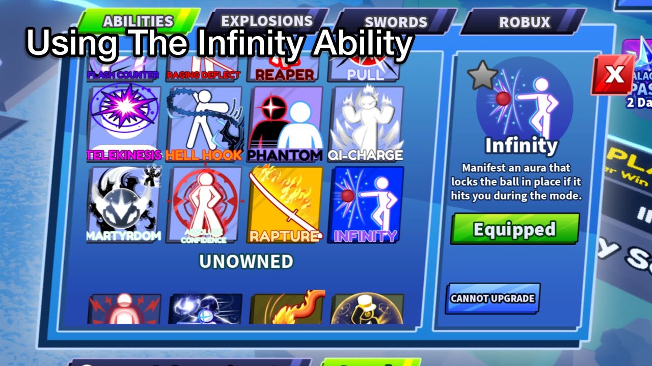 The Infinity Ability Is OVERPOWERED!! (Blade Ball) - YouTube