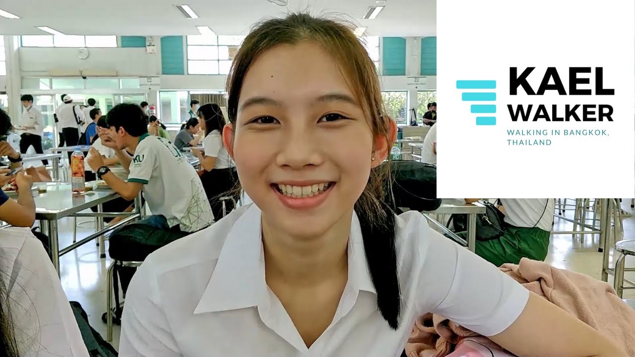 EP19. ส่องสาวน่ารัก สาวสวย สาวมหาลัย ม.เกษตร มหาวิทยาลัยเกษตรศาสตร์ กิน ...