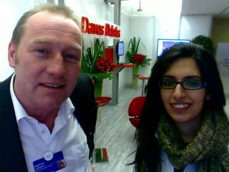 Reem Kassis and Matthias Lüfkens close the Davos Debates 2010 - YouTube