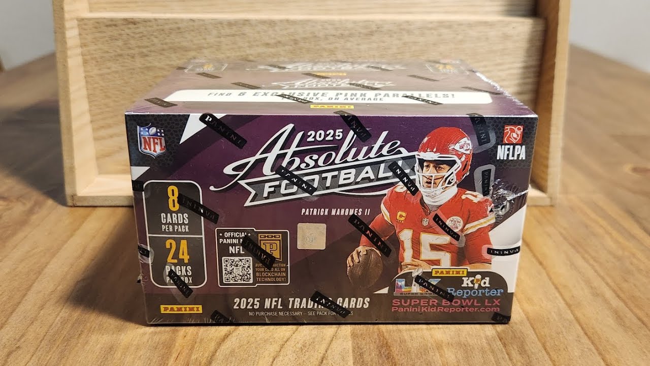 2025 Absolute Football Retail Box (Kaboom Hunting & Exclusive Pink ...
