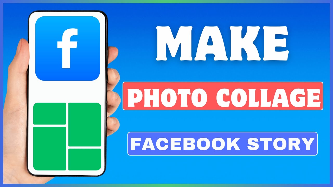 How To Make A Collage On Facebook Story | Create Photo Collage In ...