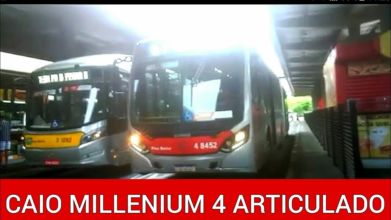 Caio Millenium 4 Articulado Chassi Mercedes-Benz O500 UA - YouTube