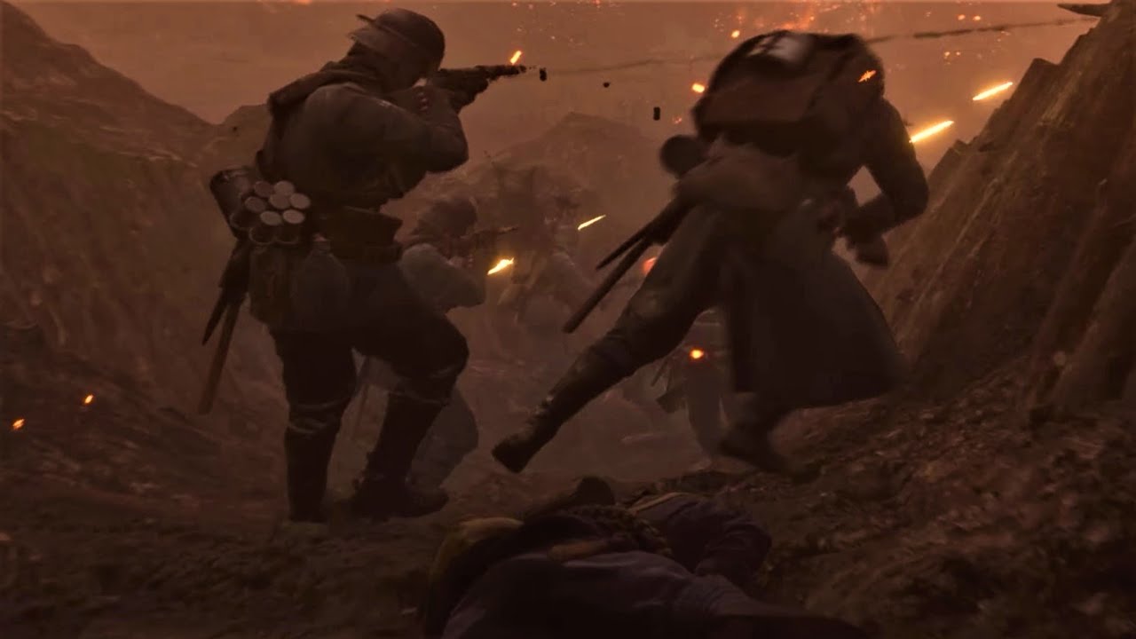 Human Wave Attacks in Verdun - YouTube