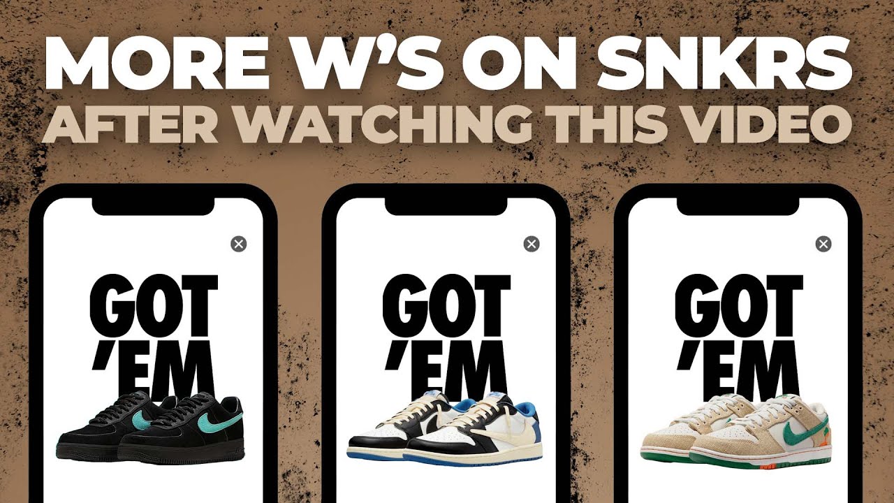 WIN MORE ON THE NIKE SNKRS APP - TIPS AND TRICKS! - YouTube
