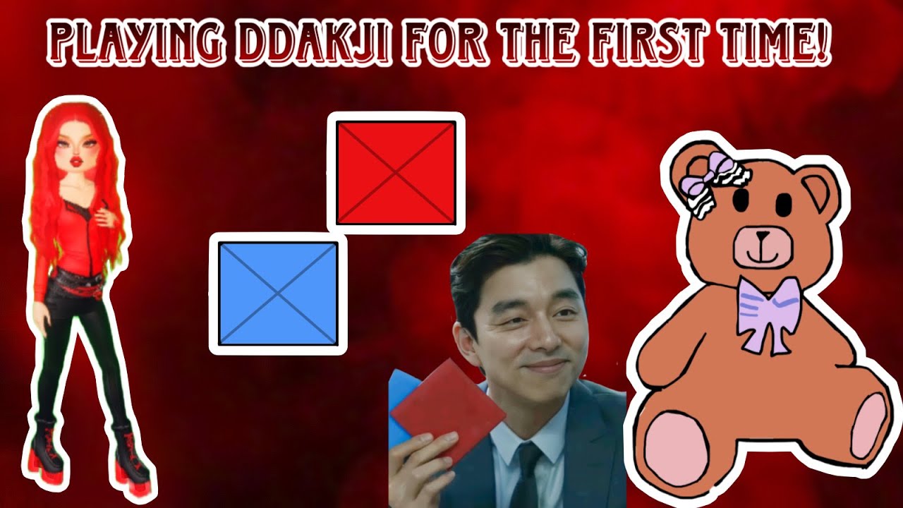 Playing Ddakji for the first time!(the struggle is real) - YouTube