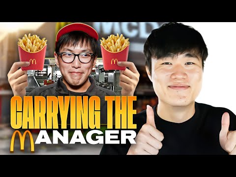 CARRYING THE MCDONALDSMANAGER (DOUBLELIFT)