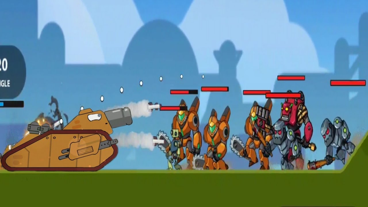 Tank Heroes Mole - B9 Tank Normal Survive Gameplay - YouTube