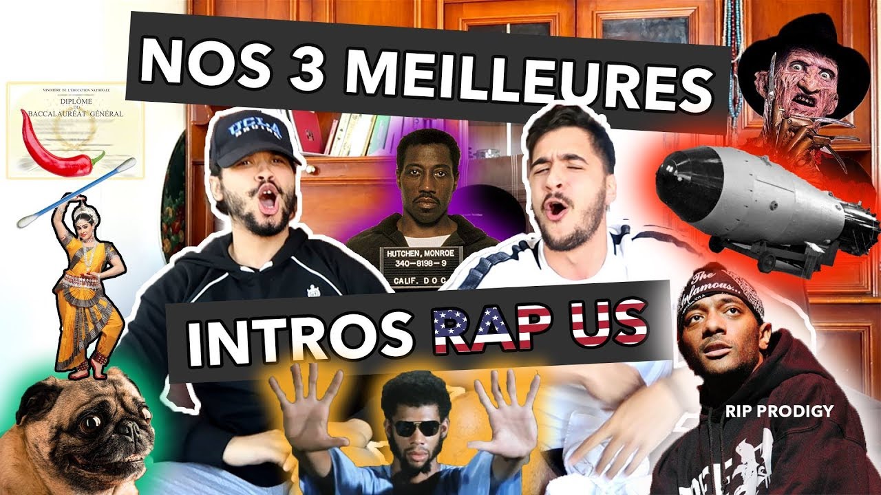 NOS 3 MEILLEURES INTROS RAP US ! - YouTube