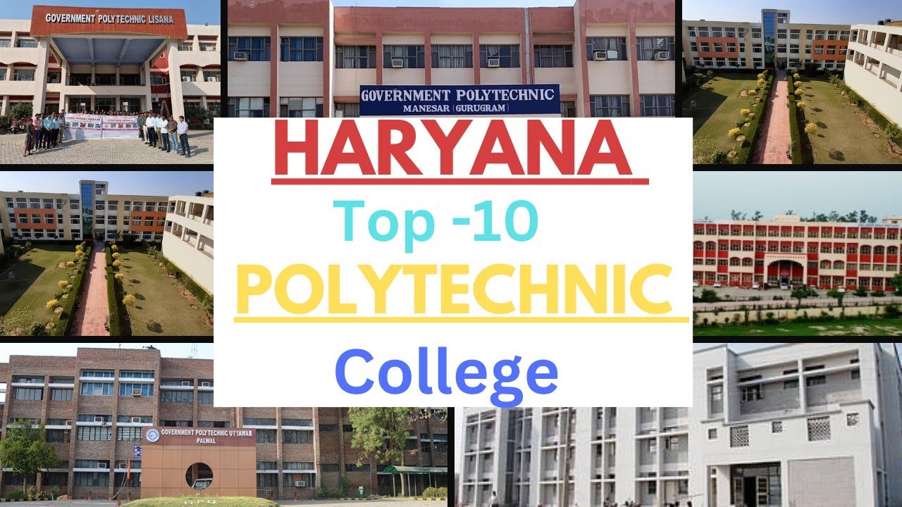 Haryana Top 10 Government Polytechnic College// Government Polytechnic ...