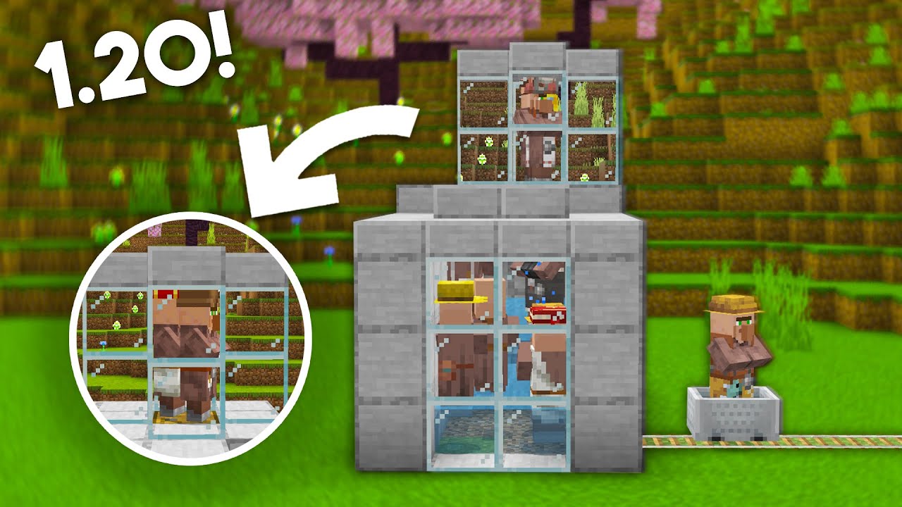 Minecraft Infinite Villager Breeder in Bedrock 1.21! (MCPE/Xbox/PS4 ...